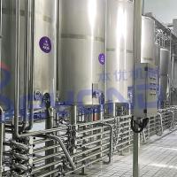 China SUS304 SUS316 Pasteurized Milk Processing Line 200-50000LPD Plastic Bag Package for sale