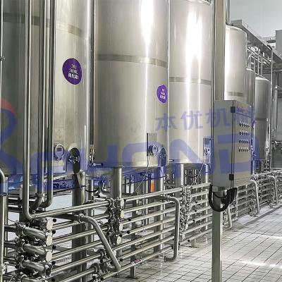 China SUS304 SUS316 Pasteurized Milk Processing Line 200-50000LPD Plastic Bag Package for sale
