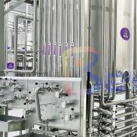 China SUS304 SUS316 Pasteurized Milk Processing Line 200-50000LPD Plastic Bag Package for sale