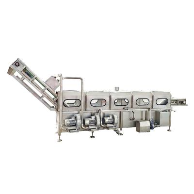 China Carrot Washing and Peeling Machine 304 Stainless Steel 2 T/H Capacity for sale