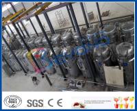 China Aseptic Stainless Steel Fermentation Tank 10L-1500L Floor Type Industrial Storage Tank for sale