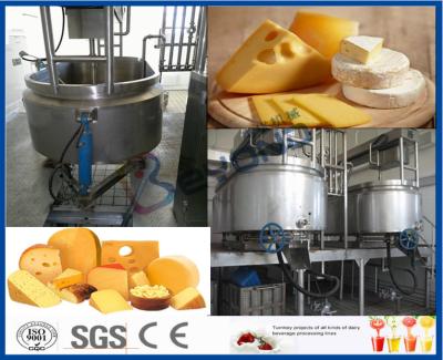 China SUS316L Cheese Making Machine 300L-1500L Capacity 200-300kg per Hour for sale
