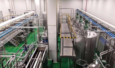 China 6000LPH PET Hot Filling Juice Production Line for Concentrate Juice Processing for sale
