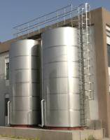 China 20000L SUS304 Stainless Steel Milk Storage Silo Tank with 960rpm Agitator for sale
