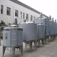China SUS304 Water Jacketed Syrup Mixing Blending Tank 500L to 100000L for Food Industry for sale