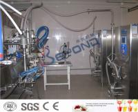 China Continuous Freezing Ice Cream Production Equipment 220V / 380V Low Consumption for sale