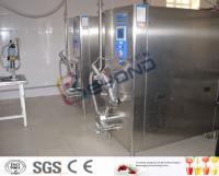 China Continuous Freezing Ice Cream Production Equipment 220V / 380V Low Consumption for sale