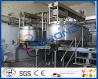China 6KW Milk Curd Making Machine One Touch Operation Stainless Steel Cheese Vat for sale