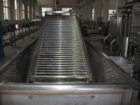 China Full Automatic Fruit Processing Bubble Washing Machine 3000x800x1200mm 2.2kw for sale