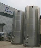 China Stainless Steel Storage Tank 15000L to 120000L Outdoor Milk Tank ISO9001 for sale