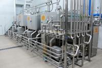 China SUS304 / 316L Dairy Processing Plant Pasteurized Milk Processing Line 1 Year Warranty for sale