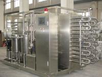 China Mango Pulp 10000LPH Fruit Juice Pasteurization Machine Tube in Tube Sterilizer 120C for sale