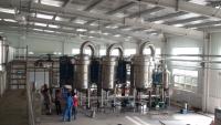 China High Speed Fruit Juice Processing Line Scraper Film Evaporator Environmental Protection for sale
