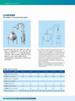 China 200kg/H Stainless Steel Sphere Concentrating Tank for Juice Pharmacy Vacuum Evaporation for sale