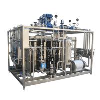 China Mango Pulp 10000LPH Fruit Juice Pasteurization Machine Tube in Tube Sterilizer 120C for sale
