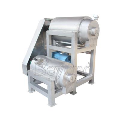 China Double Stage Fruit Pulping Machine 10TPH Stainless Steel Tomato Paste Squeezer for sale