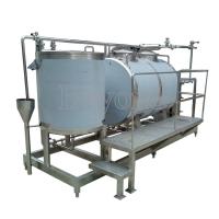 China Double Circuits 500L Fruit Juice CIP Cleaning Tanks for sale