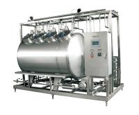 China Double Circuits 500L Fruit Juice CIP Cleaning Tanks for sale