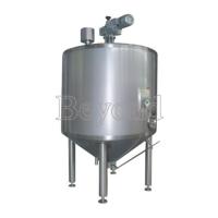 China SS 50mm Insulation 3000L Yogurt Fermentation Tank for Dairy Juice Processing for sale