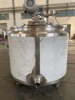 China SS 50mm Insulation 3000L Yogurt Fermentation Tank for Dairy Juice Processing for sale