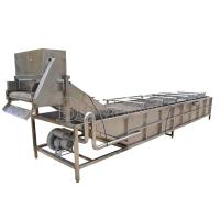China SUS304 10TPH Fruit Vegetable Washing Machine with Stepless Speed Control for sale