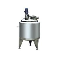 China SUS304 7500L Dimple Jacketed Mixing Stainless Steel Tank for Cooling for sale