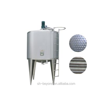 China SGS 1500L Stainless Steel Blending Tank with Jacket for Heating and Cooling for sale