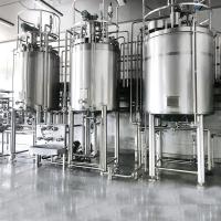 China SUS316L 12000L Stainless Steel Jacketed Mixing Tank with Stirrer 1.5mm for sale