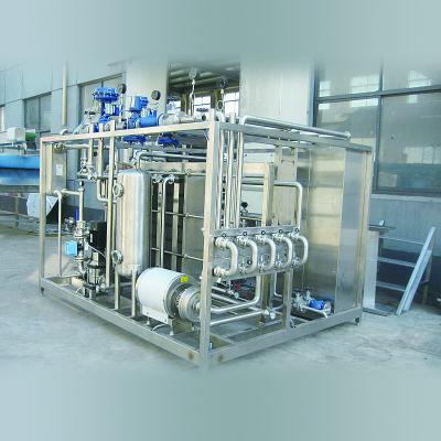 China Hot Filling Juice Dairy Processing HTST Machine With Homgenizer for sale