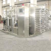 China Hot Filling Juice Dairy Processing HTST Machine With Homgenizer for sale