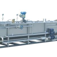 China Water Bath Squeegee Tunnel Pasteurization Equipment 500L-10000L SUS304 for sale