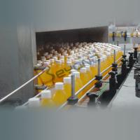 China Automatic CE Standard Bottle Pasteurization Tunnel 0-15M/min 25-60s Sterilization for sale