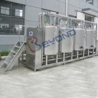 China Auto Flow Control Liquid Storage Tanks Food Industry Cip Systems for sale