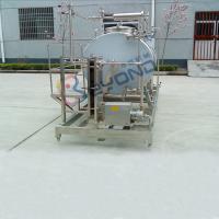 China Single Circuit Dairy CIP Washing System 10m3/h 3kW Coil Tube Heating for sale