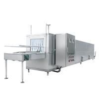 China CE Standard 800pcs/H Dairy  Industrial Plastic Crate Washing Machine for sale