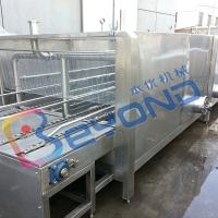 China CE Standard 800pcs/H Dairy  Industrial Plastic Crate Washing Machine for sale