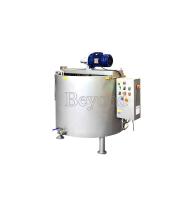 China 500L Stainless Steel Chocolate Melting Tank with Scraper Agitator and Automatic Temperature Control for sale