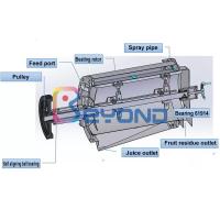 China Stainless Steel Mango Processing Plant With Double Stage Pulper 5T Per Hour for sale