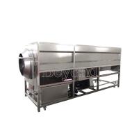 China Vegetable / Fruit Washing Machine Rolling Drum With Brush Washer CE / ISO9001 for sale