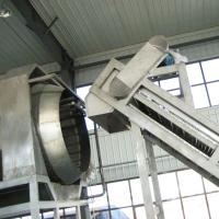 China Vegetable / Fruit Washing Machine Rolling Drum With Brush Washer CE / ISO9001 for sale