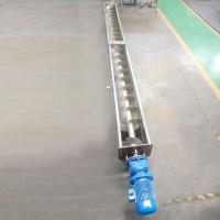 China Screw Conveyor Design Fruit Processing Equipment With SUS304 Stainless Steel for sale