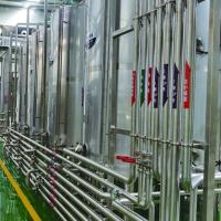 China Industrial CIP Cleaning System 500L 1000L 1500L Stainless Steel Frame Support for sale