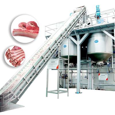 China High Pressure Resistance Meat Bone Processing Line 12000L Automatic Continuous Feeding for sale