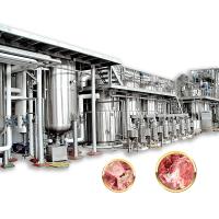 China SUS304 Bone Soup Processing Line Full Auto 10M3 Extraction System with 20M3 Temporary Storage for sale