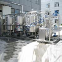 China SUS304 SUS316 Split Type CIP Cleaning System 1000L-10000L with Flow Rate Auto Control for sale