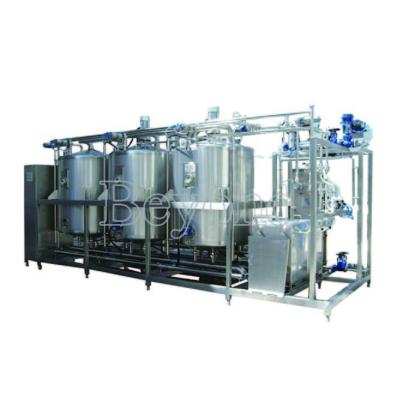 China Full Auto CIP Cleaning System 3 Tanks Stainless Steel 10-20m³/h for Dairy Industry for sale