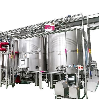 China 1000L CIP Cleaning System 10m3/h Flow Rate for Milk Processing Plant ISO CE for sale