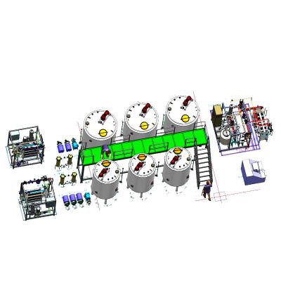 China SUS 304 UHT Milk Processing Line 1000-100000LPH Capacity 12 Months Warranty for sale