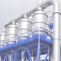 China SUS304 SUS316 Forced Circulation Evaporator / Multiple Effect Evaporator For Juice Industry for sale