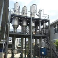China Falling Film Evaporation Multi Stage Evaporator / Triple Effect Evaporator System for sale